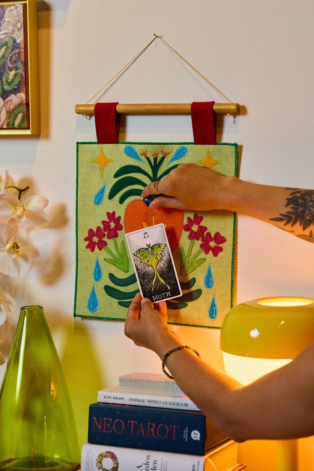 Daily Tarot Card Wall Hanging – Lex MB Studio