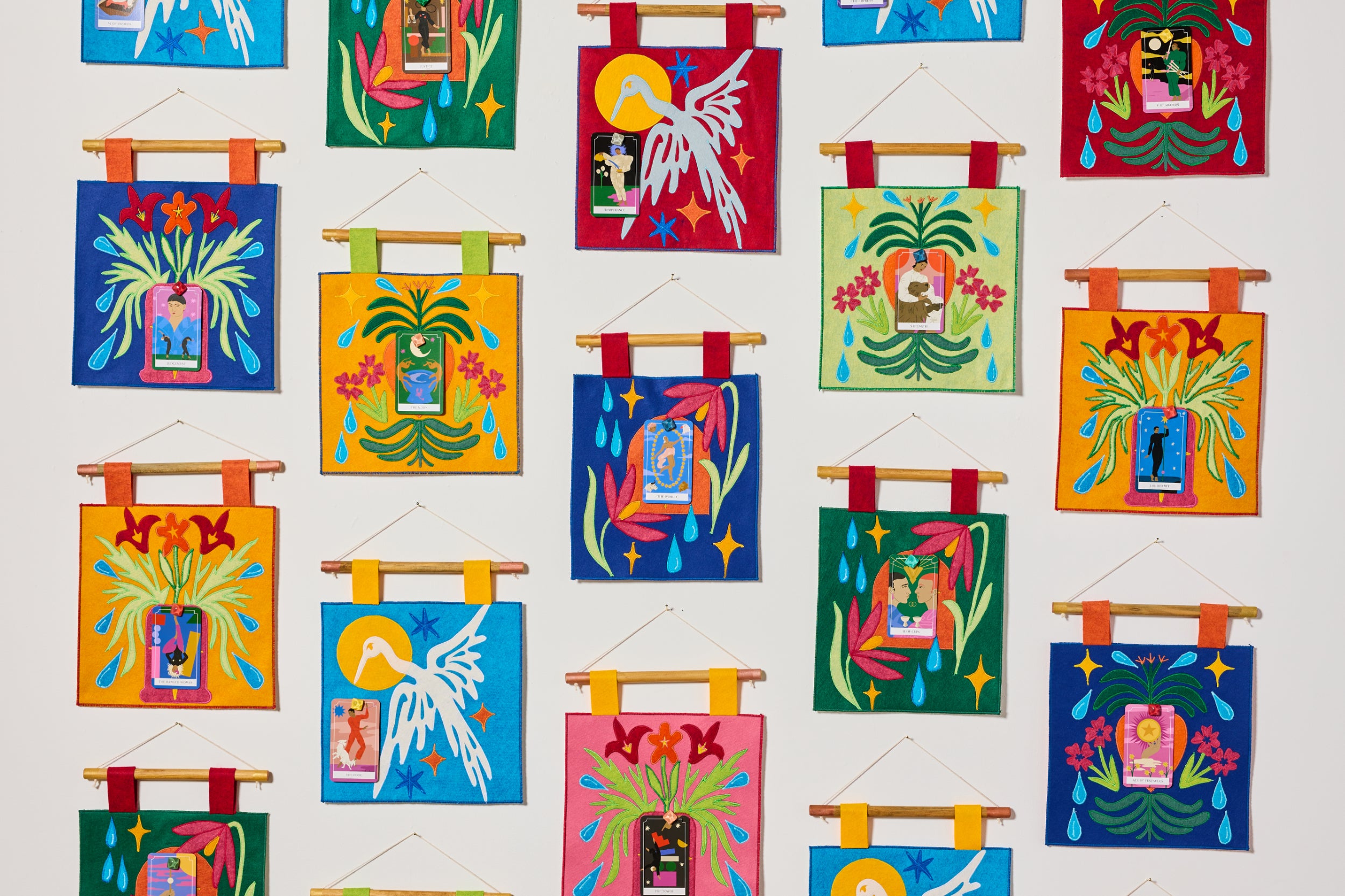 Daily Tarot Card Wall Hanging – Lex MB Studio